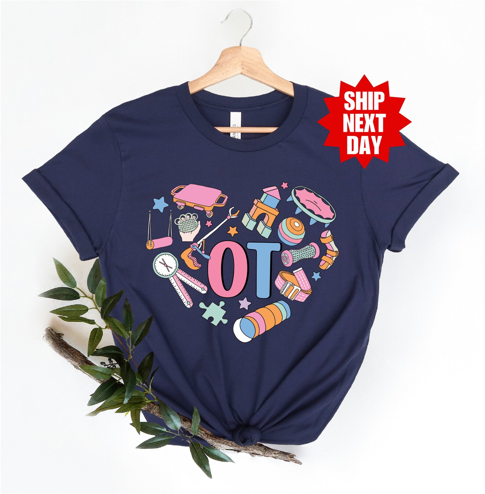 Occupational Therapy Shirt, Occupational Therapist Shirt, OT Shirt ...