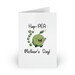 Punny Mother's Day Card, Funny Mother's Day Card Hap-pea Mother's Day ...