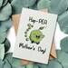 Punny Mother's Day Card, Funny Mother's Day Card Hap-pea Mother's Day ...
