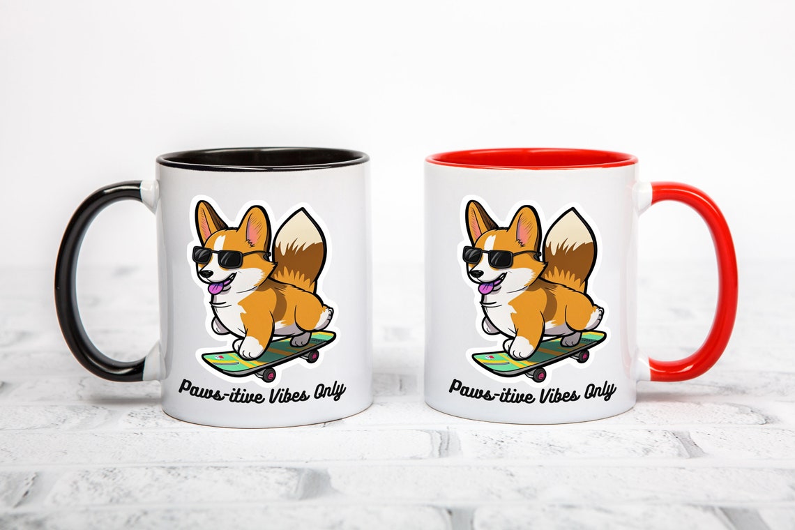 Corgi Mug, Dog Pun Mug, Corgi and Coffee Mug, Corgi Mugs, Pet Mugs ...