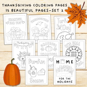 Thanksgiving Coloring Pages, Thanksgiving Activity Sheets for Kids ...