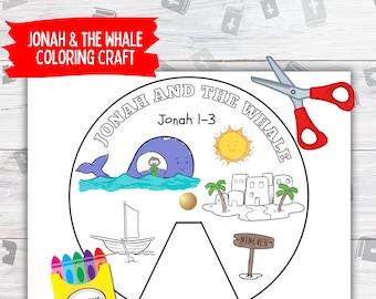 jonah coloring pages for children