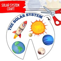 Solar System Printable Wheel Craft, Solar System Printable Toddler ...