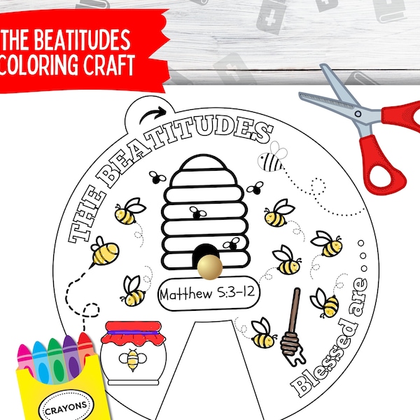 Psalm 23 Coloring Wheel IN SPANISH, Jesus Coloring Wheel, Printable ...