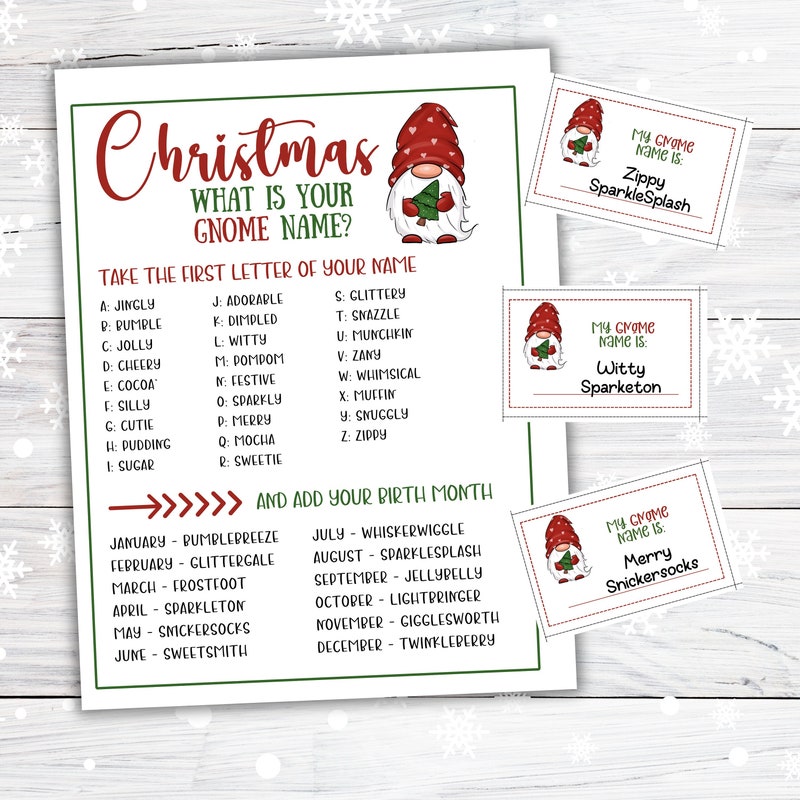Christmas Party Game - Etsy