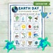 Earth Day Indoor Outdoor Scavenger Hunt for Kids, Environmental ...