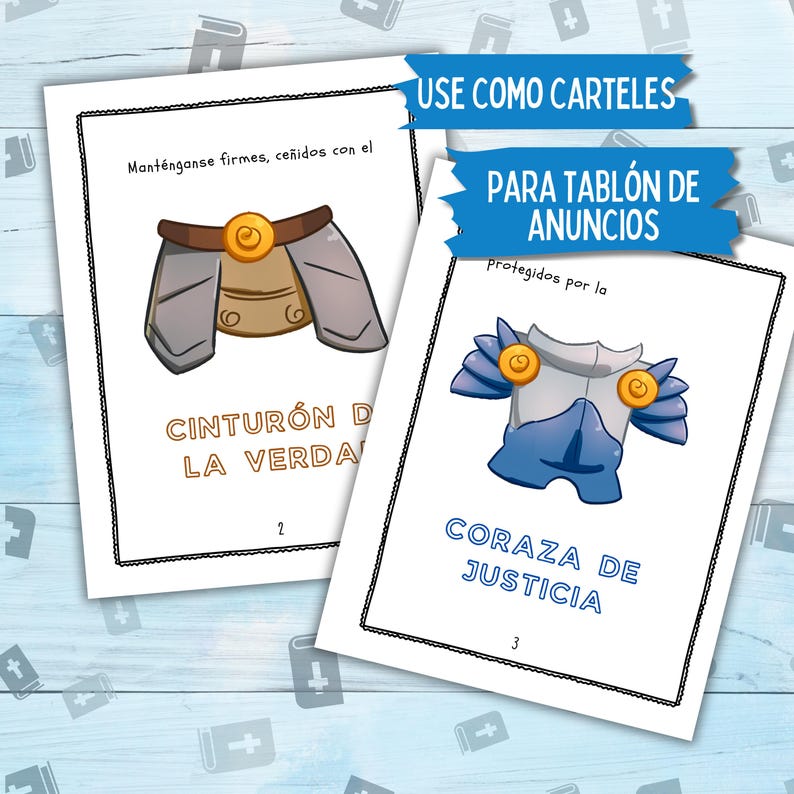 Armadura De Dios Lección Bíblica, Spanish Armor of God Bible Story ...