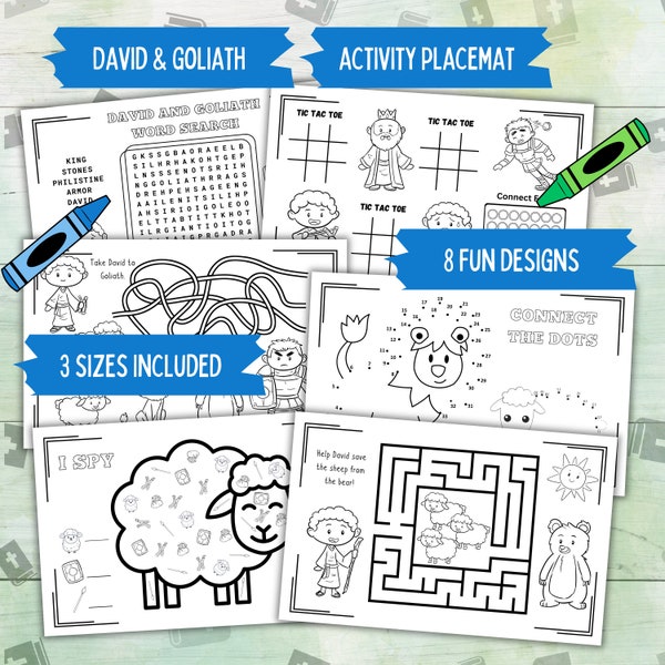 David and Goliath Wall - Etsy UK