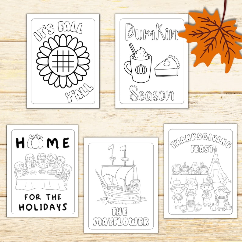 Thanksgiving Coloring Pages, Thanksgiving Activity Sheets for Kids ...