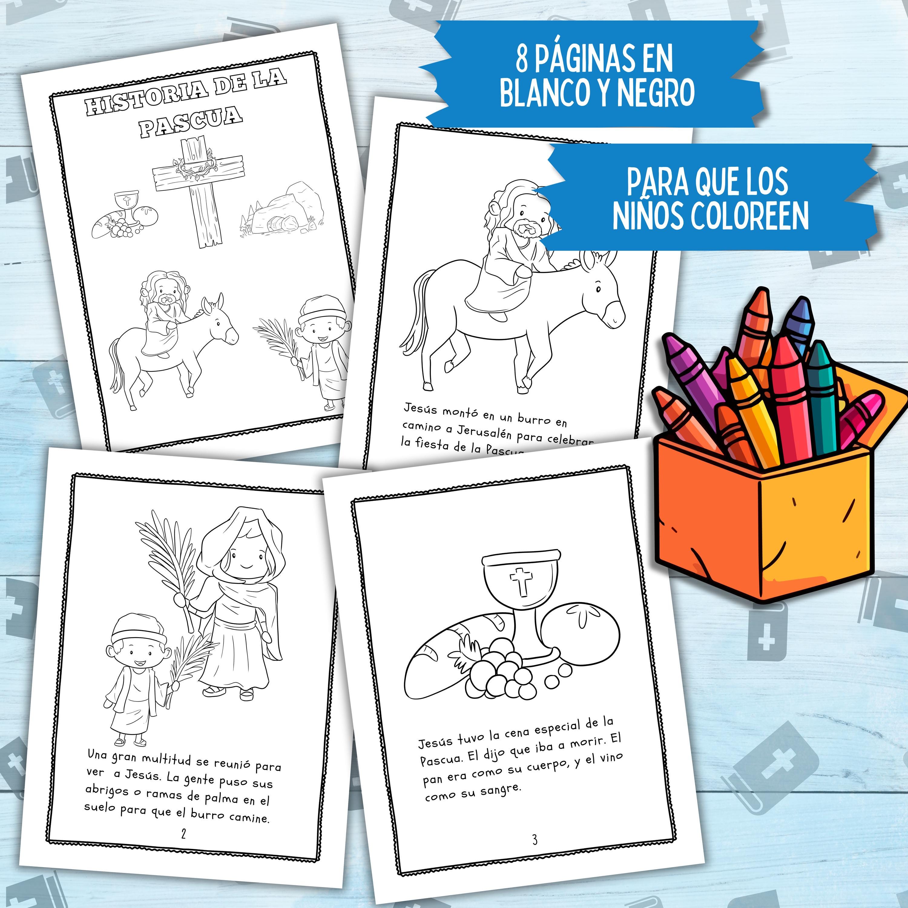 Historia De La Pascua Lección Bíblica, Spanish Easter Bible Story ...