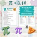 Pi Day Trivia Game, Pi Day Printable Games, Math Pi Day Activities ...