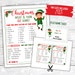What's Your Elf Name Game, Christmas Party Game for Group, Holiday ...