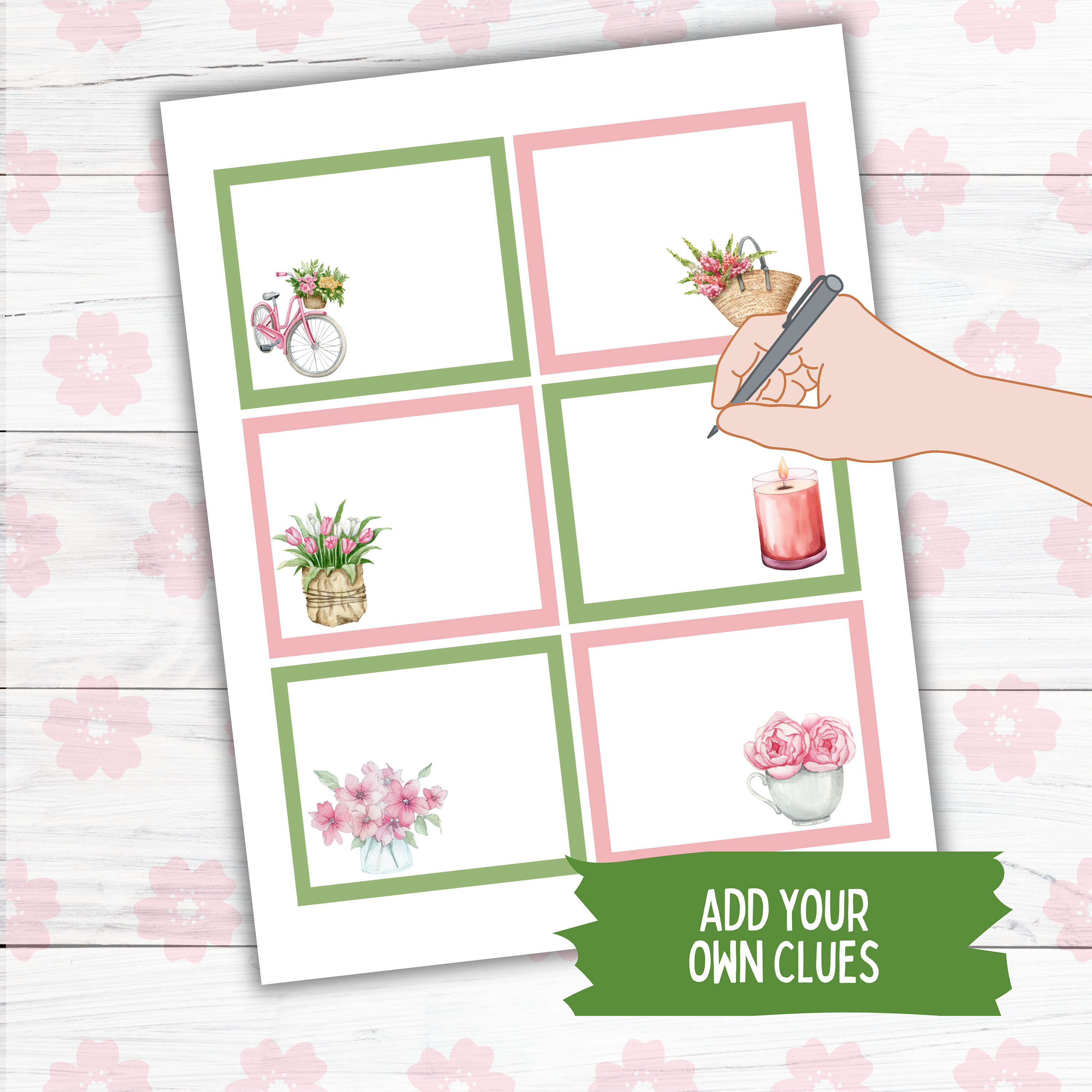 Indoor Easter Scavenger Hunt, Printable Easter Scavenger Hunt for Older ...