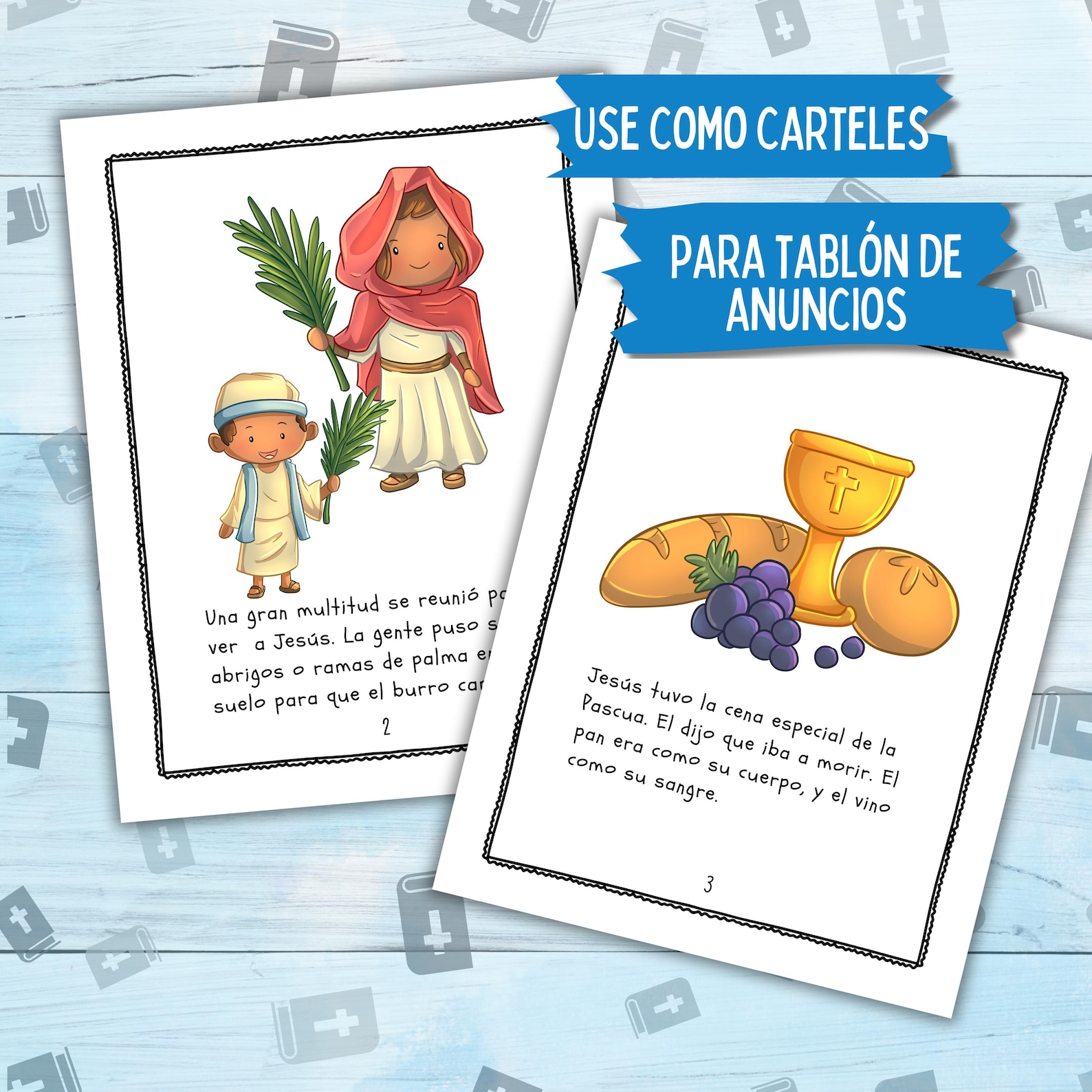 Historia De La Pascua Lección Bíblica, Spanish Easter Bible Story ...