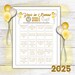 Year in Review Conversation Starter Game Cards, New Years Eve Game ...