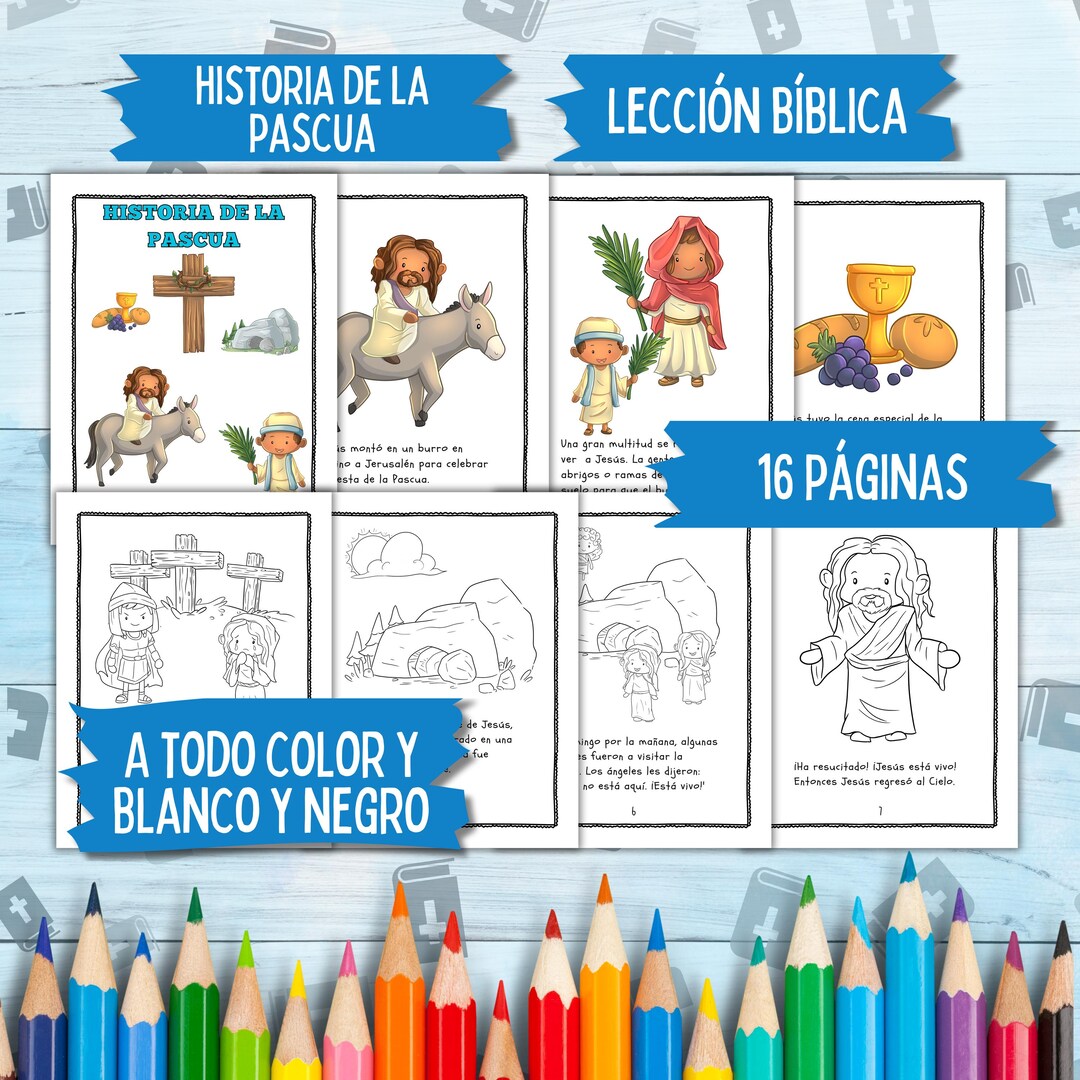 Historia De La Pascua Lección Bíblica, Spanish Easter Bible Story ...