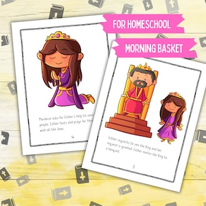 Queen Esther Kids Bible Story Lesson, Kids Esther Activity Coloring ...