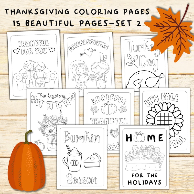 Thanksgiving Coloring Pages, Thanksgiving Activity Sheets for Kids ...