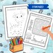 Noah's Ark Coloring Activity Page Bundle, Printable Childrens Bible ...