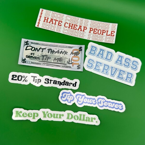 Funny Server Quotes - Etsy