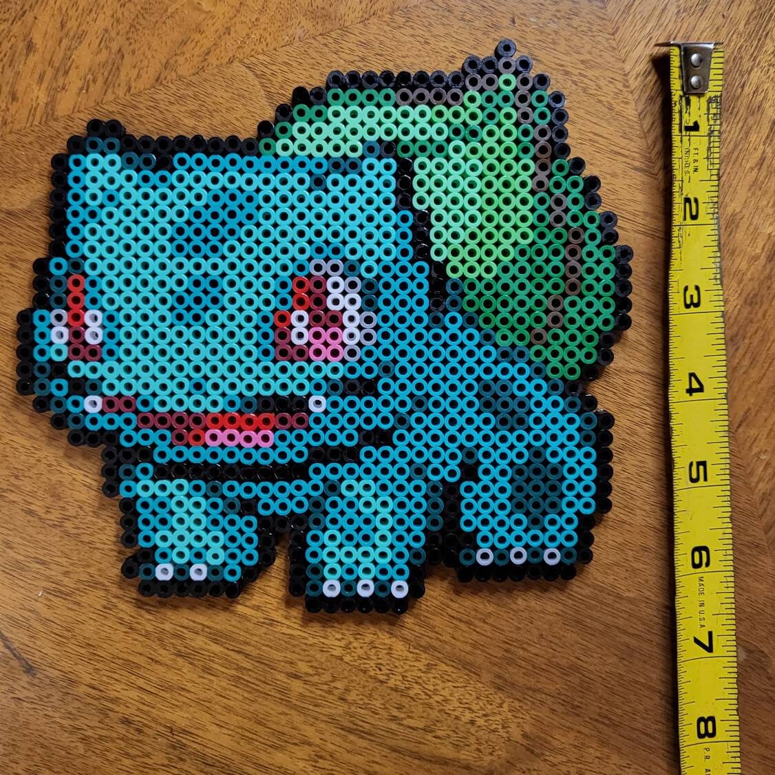 Bulbasaur Figure 2d Pixel Art Miniature - Etsy