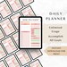 Colorful Daily Planner - Digital Download for Colorful Print ...