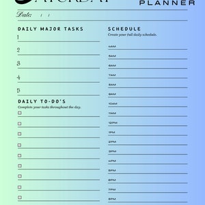 ADHD Productivity Planner Printable, Time Management Tracker, Cognitive ...