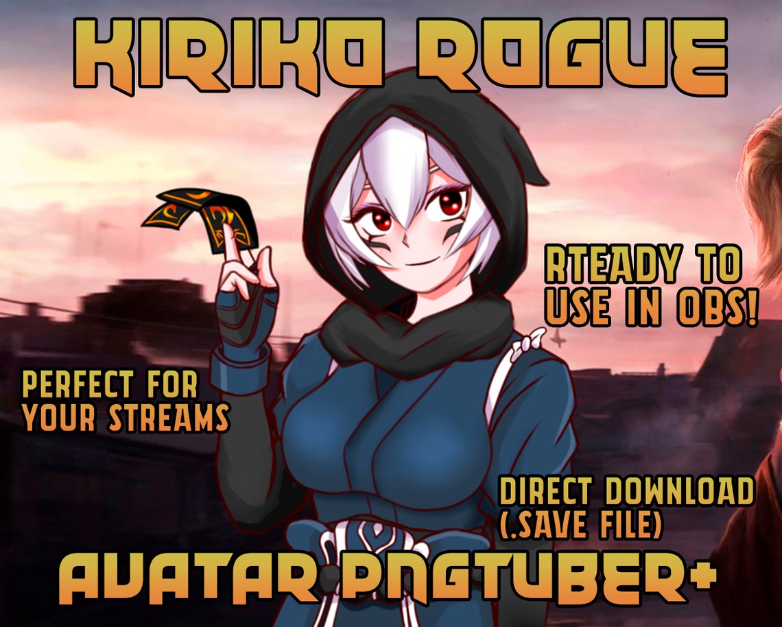 Hashimoto Kiriko / Overwatch 2 / Avatar /streamer / Twitch / Obs ...