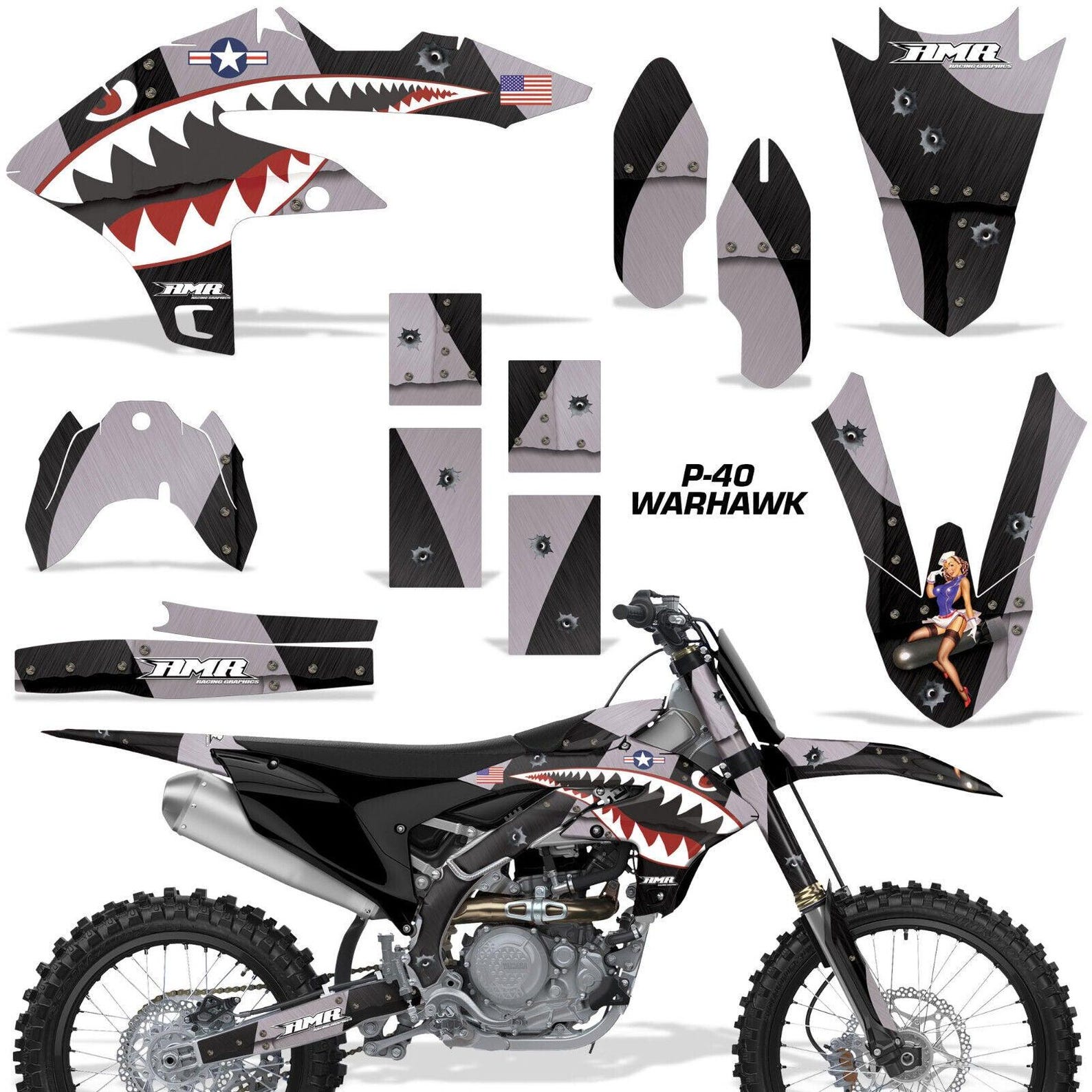 Custom Motorcycle Dirt Bike Decal Kits High-quality, - Etsy