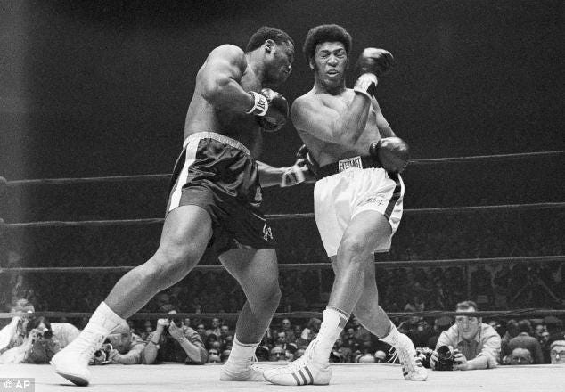 Own a Piece of Boxing History: Frazier Vs. Ellis 1970 Framed Canvas ...