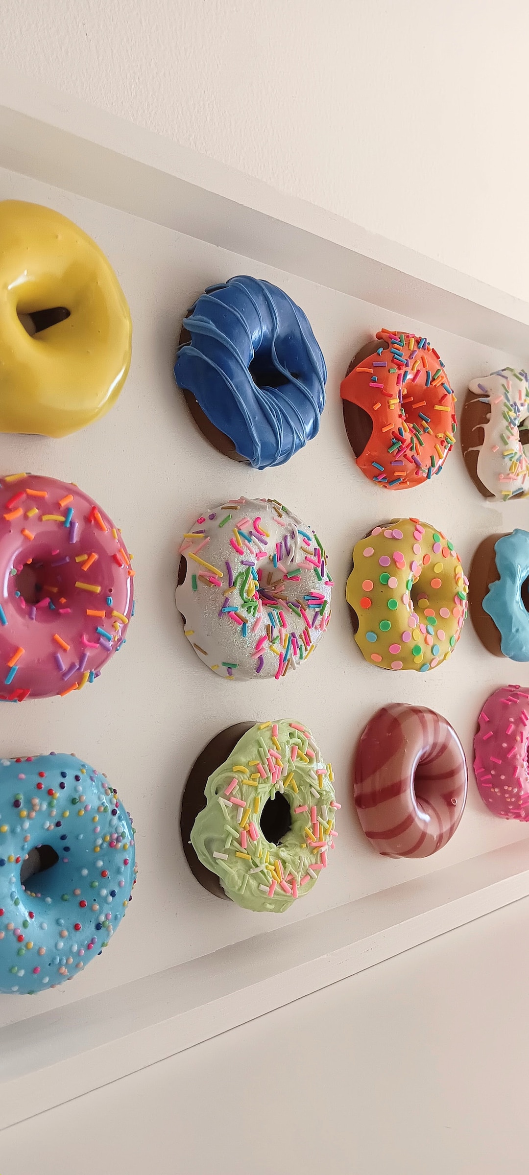 Donut Pop Art Sculpture, Donut Art, Assorted Dozen, Colorful, Food Art ...