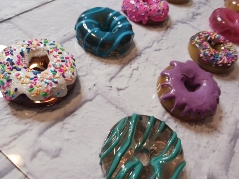 Donut Pop Art Sculpture Colorful Donut Wall Art Dozen - Etsy