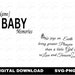 Baby Keepsake Box SVG, Baby Girl Memory Box, Baby Girl Poem SVG ...