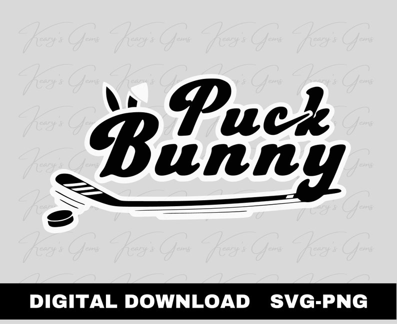Puck Bunny SVG, Puck Bunny Sweater Download, Hockey Fan Hoodie SVG ...