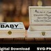 Baby Keepsake Box SVG, Baby Girl Memory Box, Baby Girl Poem SVG ...