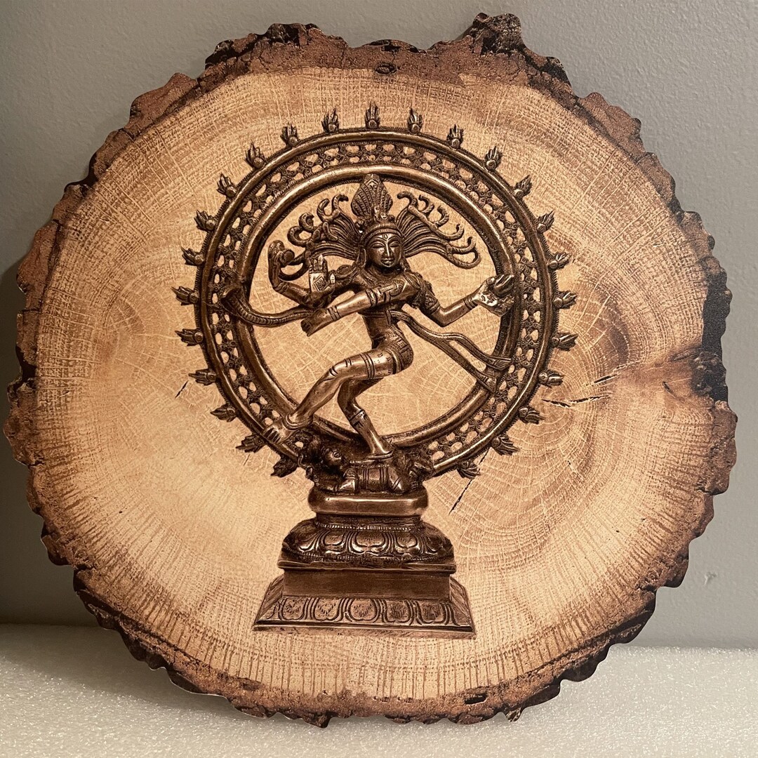 Nataraja Wall Art Wood Finish - Etsy