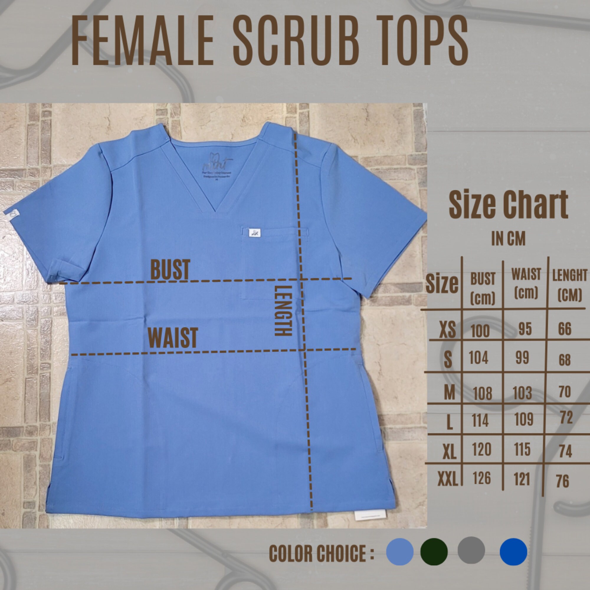 Scrub Set,uniform Scrub, Free Embroidery Scrubs, Soft Scrubs, Four-way Stretch, V-neck Scrub ...