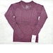 UNDERSHIRT, Work Clothes, SCRUB TOPS, Thumbhole Long Sleeve Layering ...