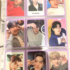 SKZ Changbin Official Photo Card Collection - Etsy