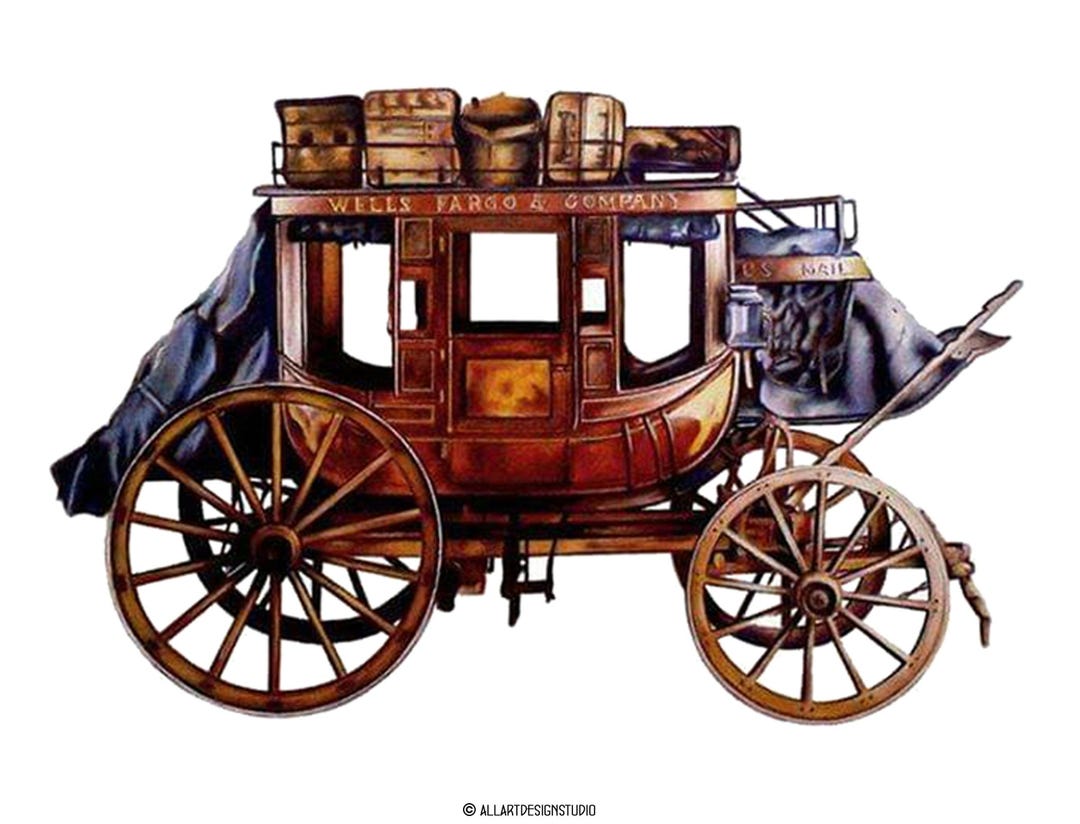 Wells Fargo Stagecoach - Etsy