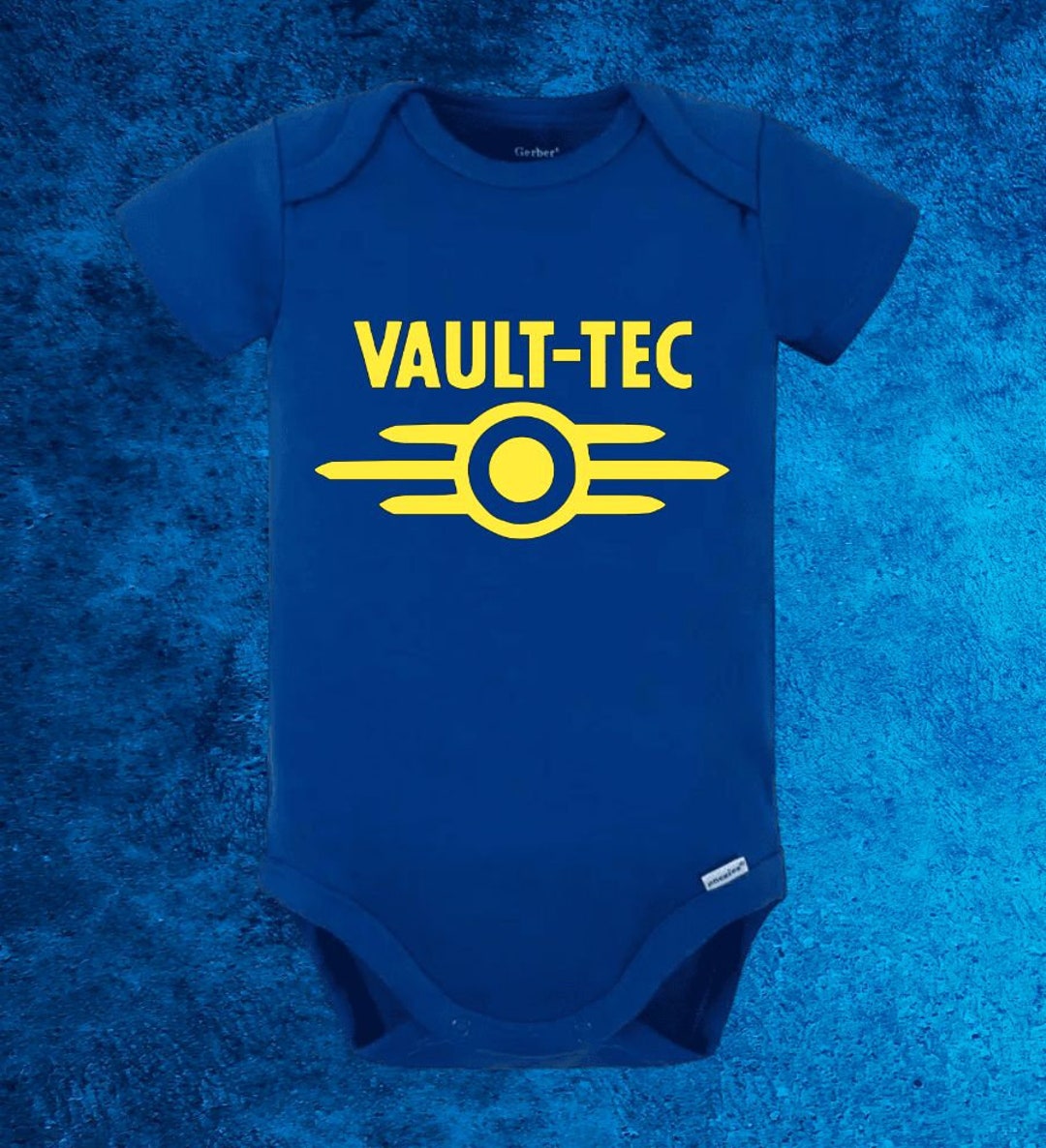 Vault-tec Baby Bodysuit: Gamer Baby Clothes - Etsy