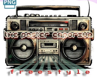 BOOM BOX SVG File Only - Etsy