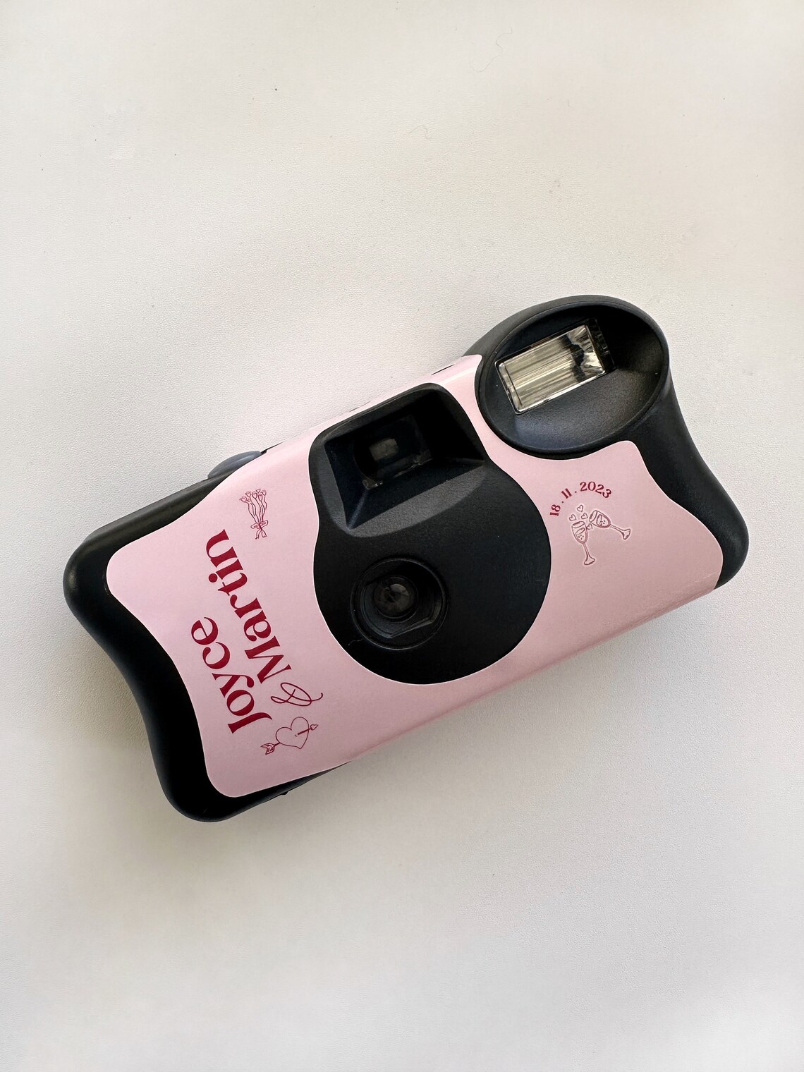 WRAP ONLY Custom Kodak Disposable Camera Wrap Pink - Etsy