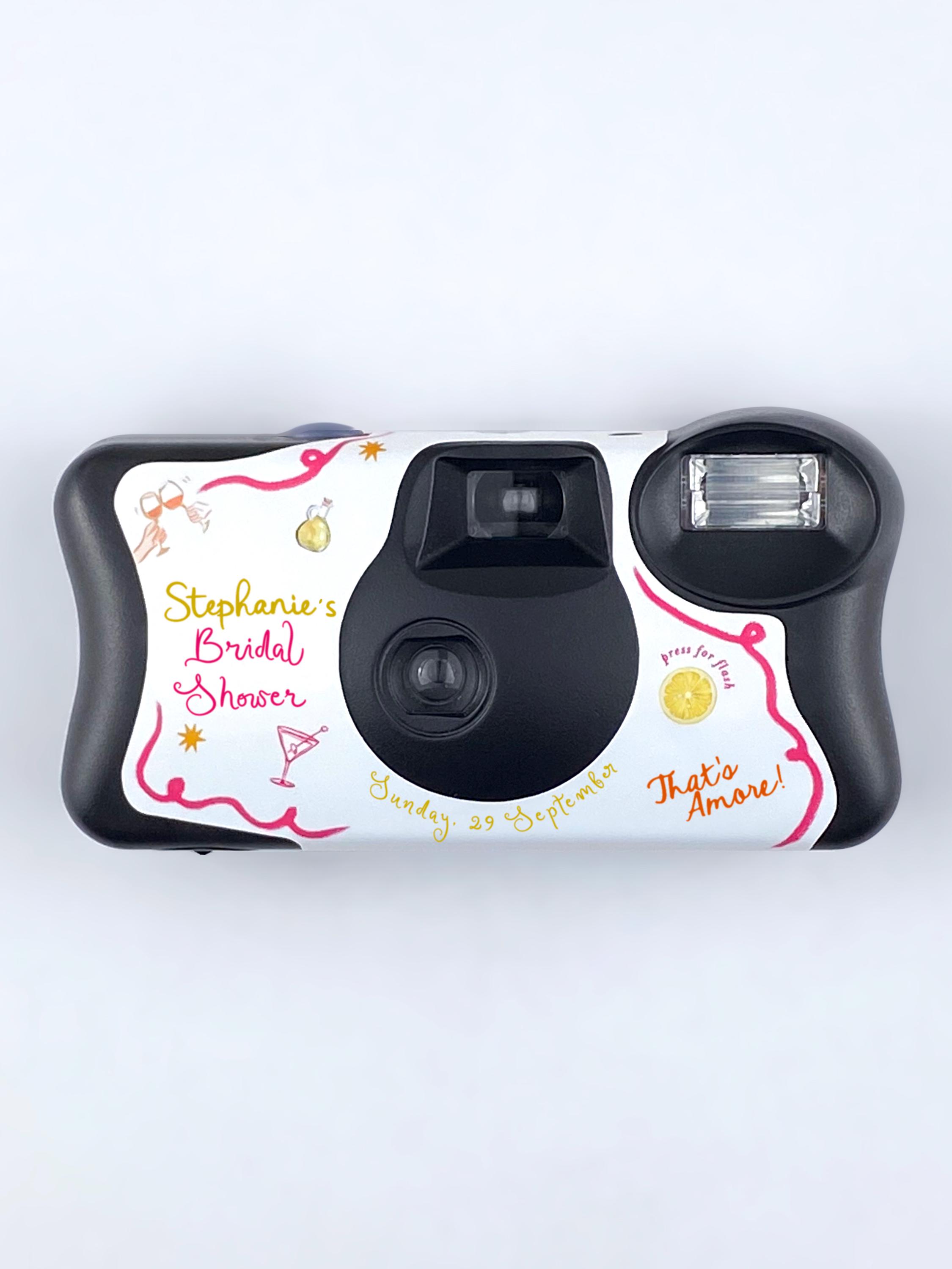 WRAP ONLY - Custom Kodak Disposable Camera Wrap - Custom Camera Sticker ...