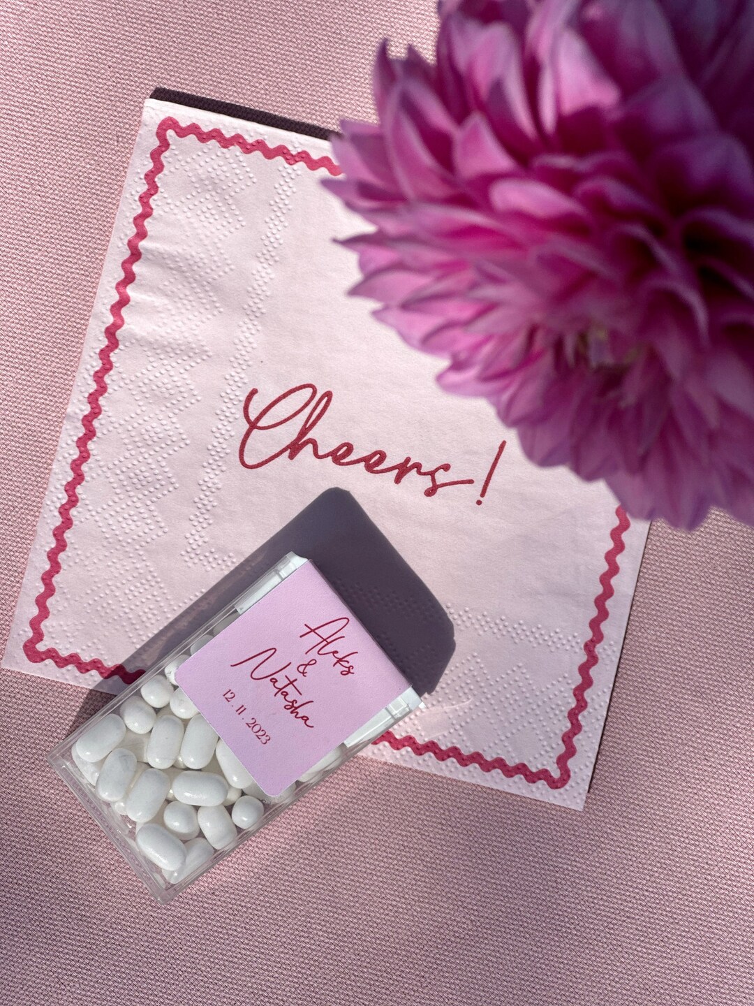 LABEL ONLY - Tic Tac Cover Wedding Favour Favor - Sticker - Mint to Be ...