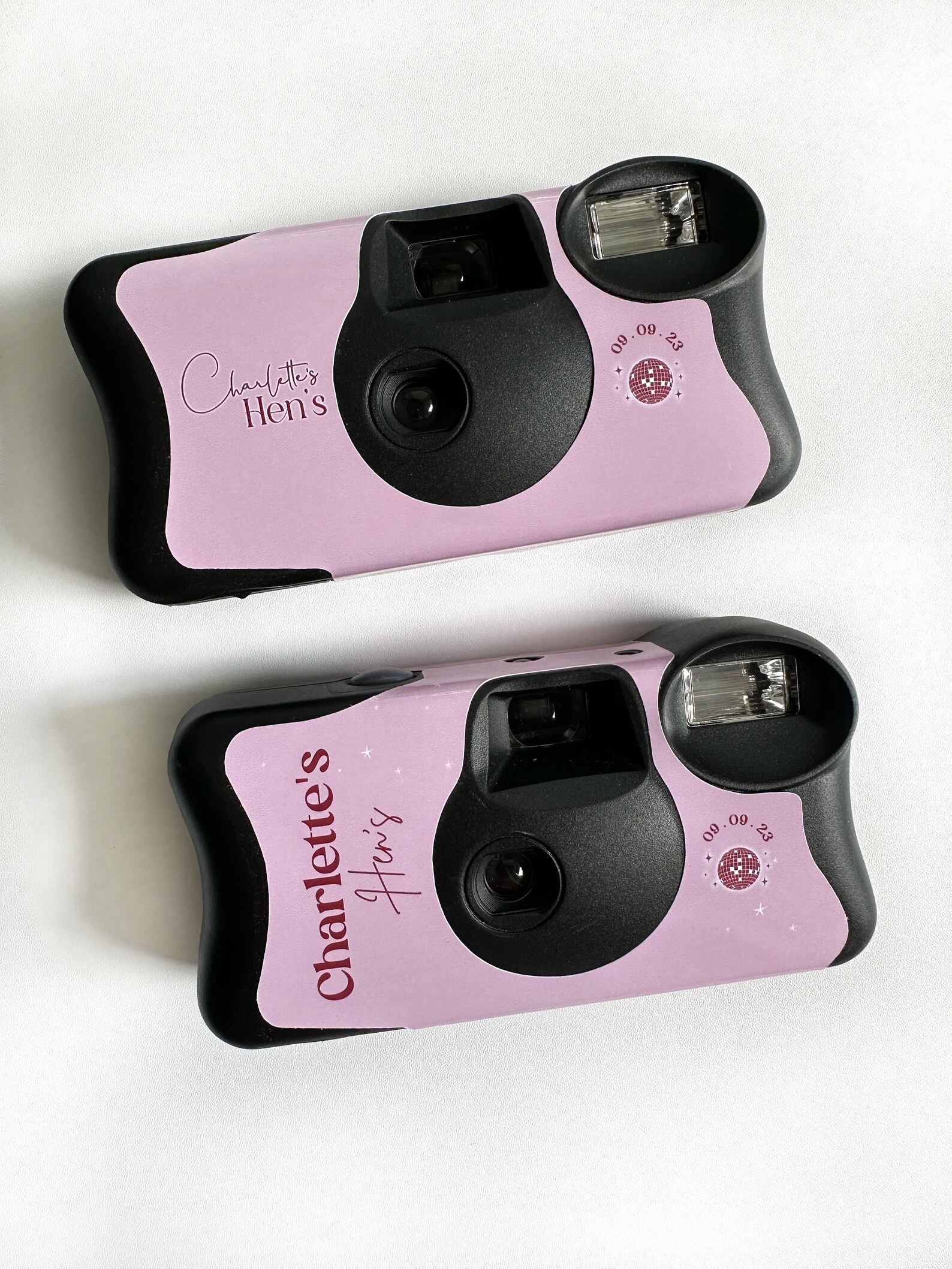 WRAP ONLY Custom Kodak Disposable Camera Wrap Pink - Etsy