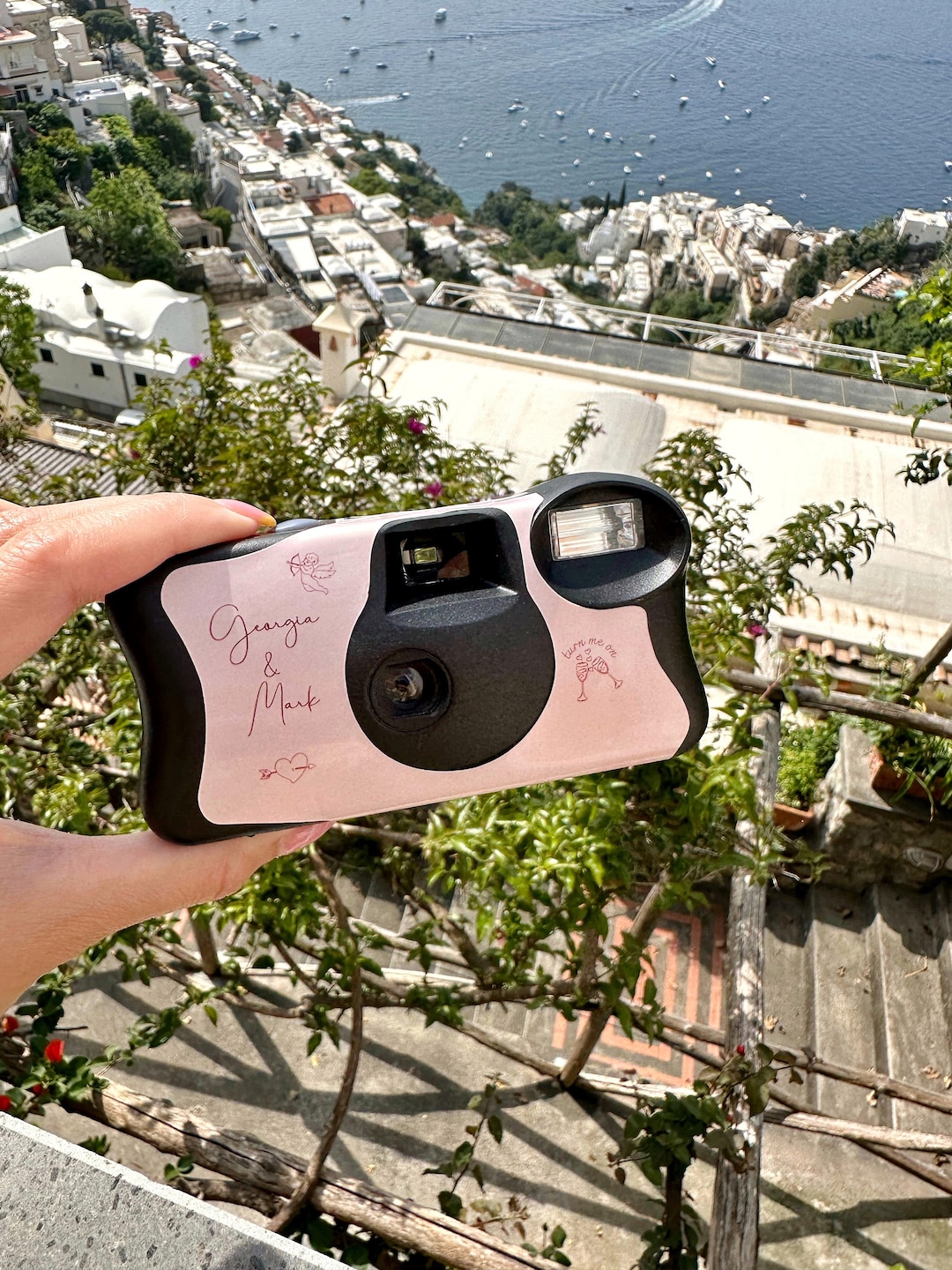 WRAP ONLY - Custom Kodak Disposable Camera Wrap - Pink - Custom Camera ...