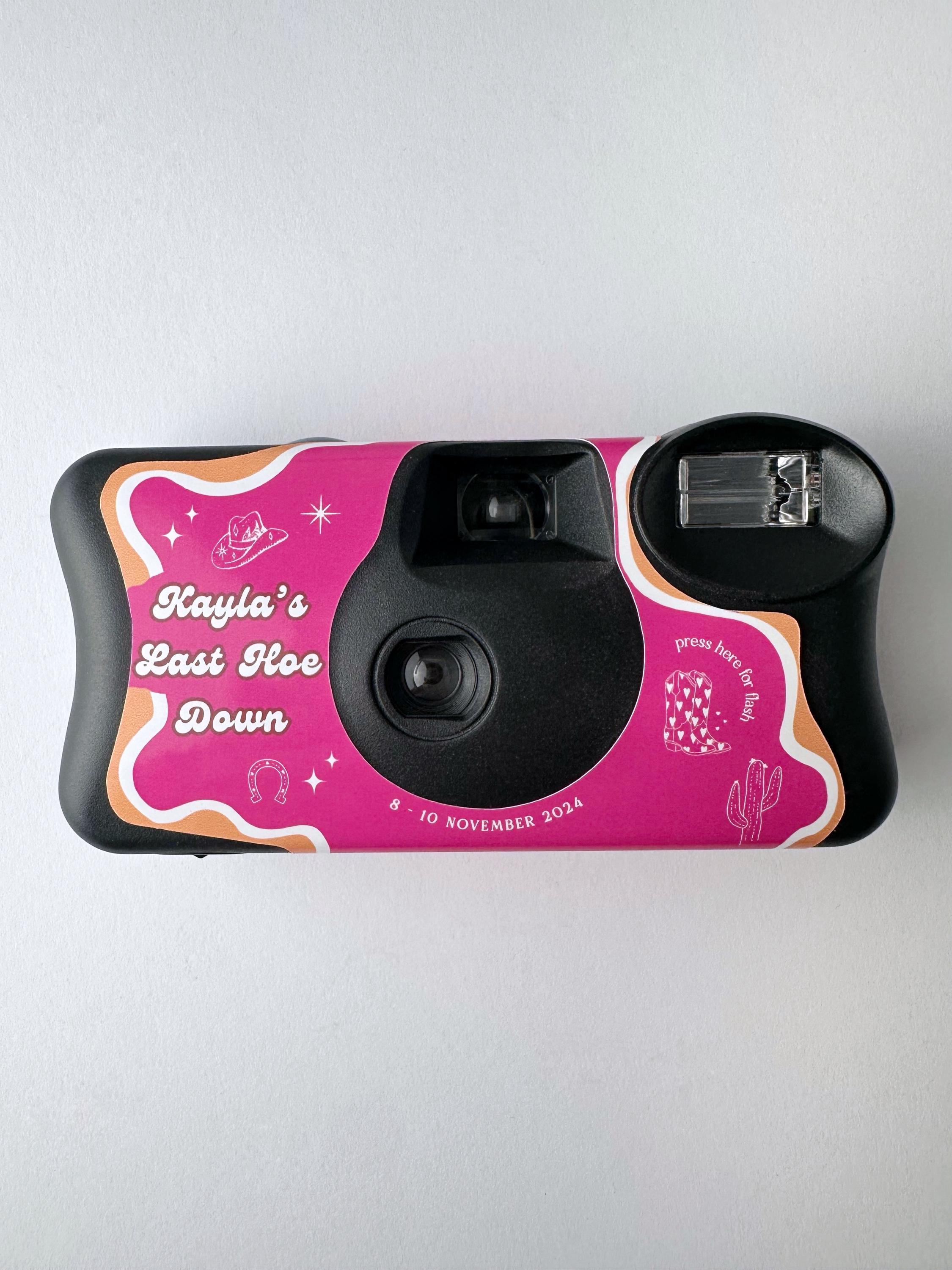 RODEO WRAP ONLY - Last Hoe Down Kodak Disposable Camera - Sticker ...