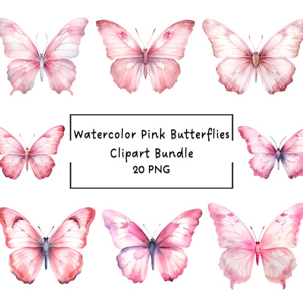 Butterfly Clipart - Etsy