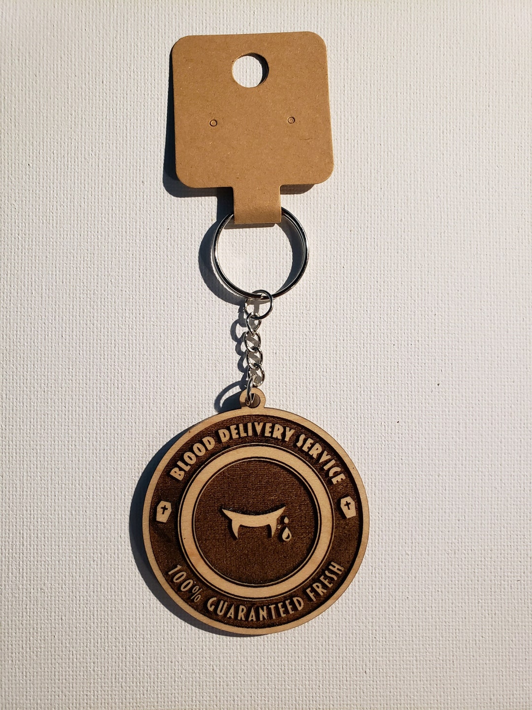 Blood Delivery Service Keychain - Etsy
